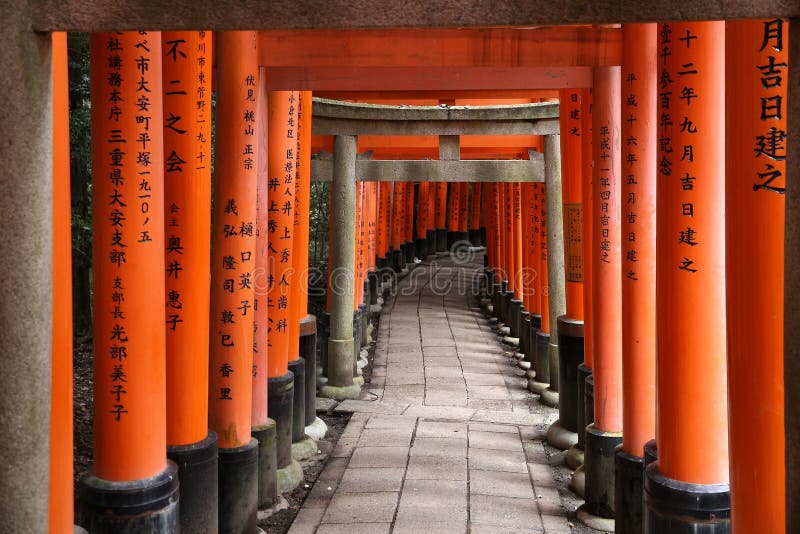 Japan-torii Shimogamo Schrein Redaktionelles Foto - Bild von japanisch ...