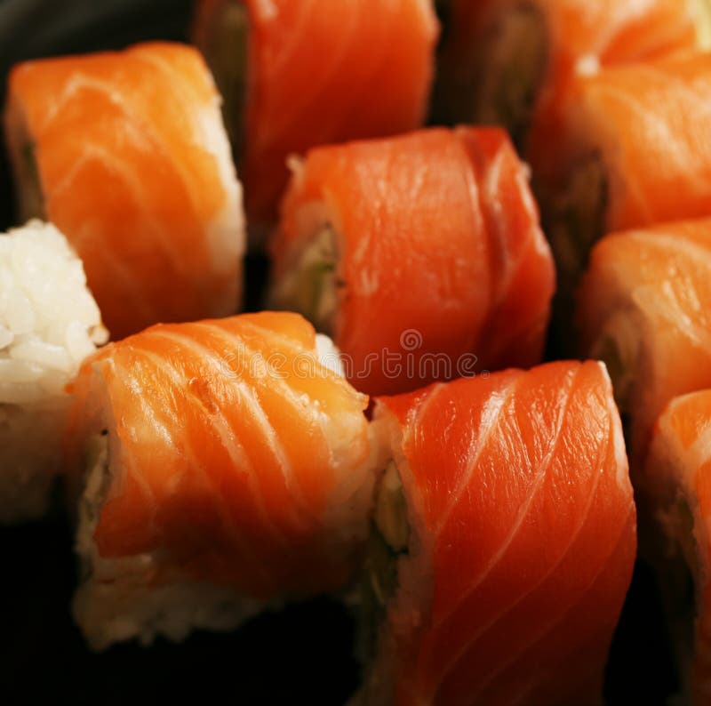 Japan Traditional Food - Roll Stock Image - Image of dining, food: 16148091