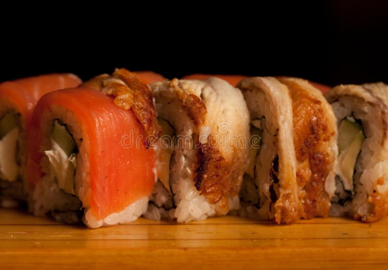 Japan Traditional Food - Roll Stock Photo - Image of japanese, nori ...