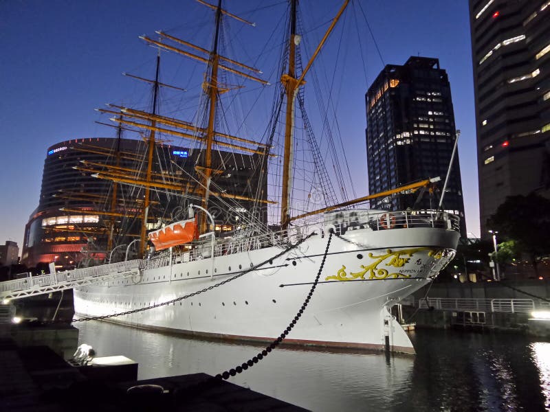 Japan - Yokohama stock photo. Image of port, boat, creative - 84927696