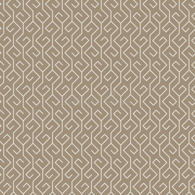 Japandi Linear Seamless Pattern with Geometric Interlocking Lines and ...