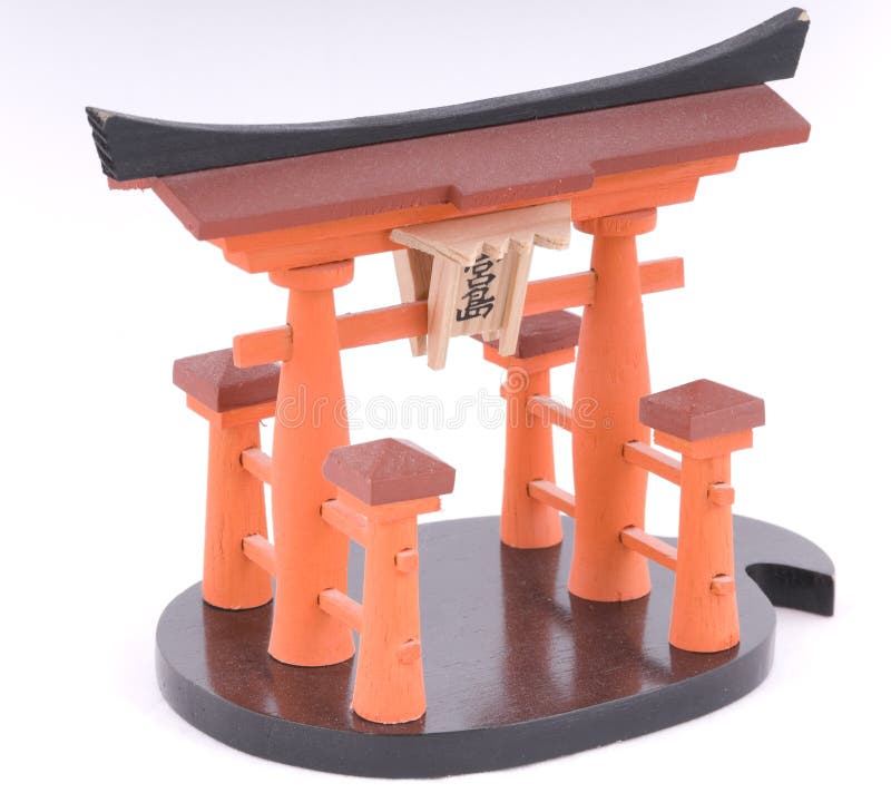Japanese arch stock image. Image of original, architecture - 7297703