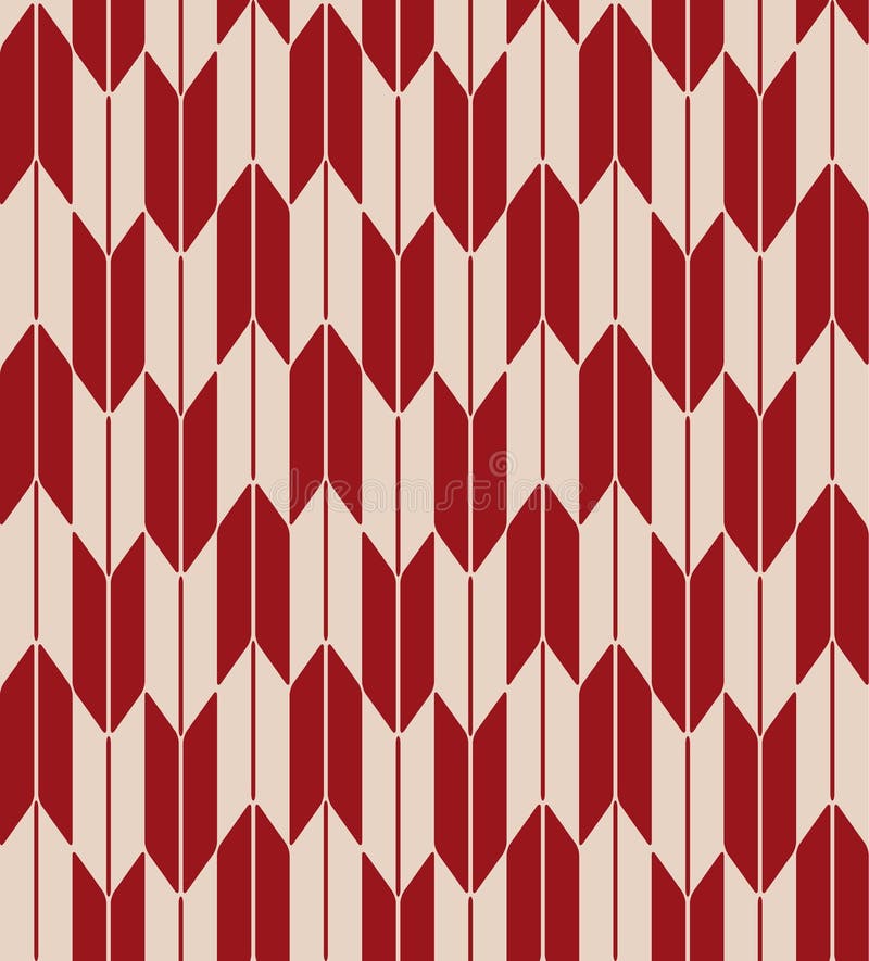 Japanese Arrow Vector Seamless Pattern Stock Vector - Illustration of ...