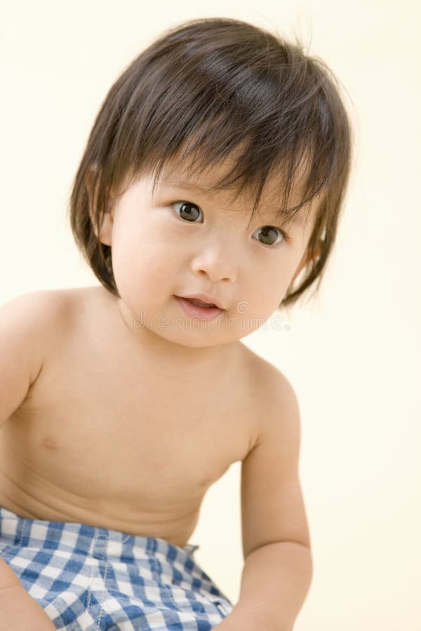 Japanese Baby stock photo. Image of model, life, growth - 10128802