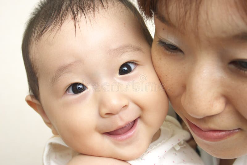 Japanese baby stock image. Image of small, lovely, infant - 16208873