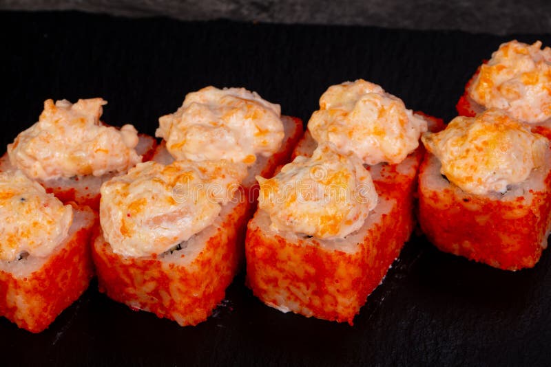 Japanese baked roll stock photo. Image of baked, rice - 123801946