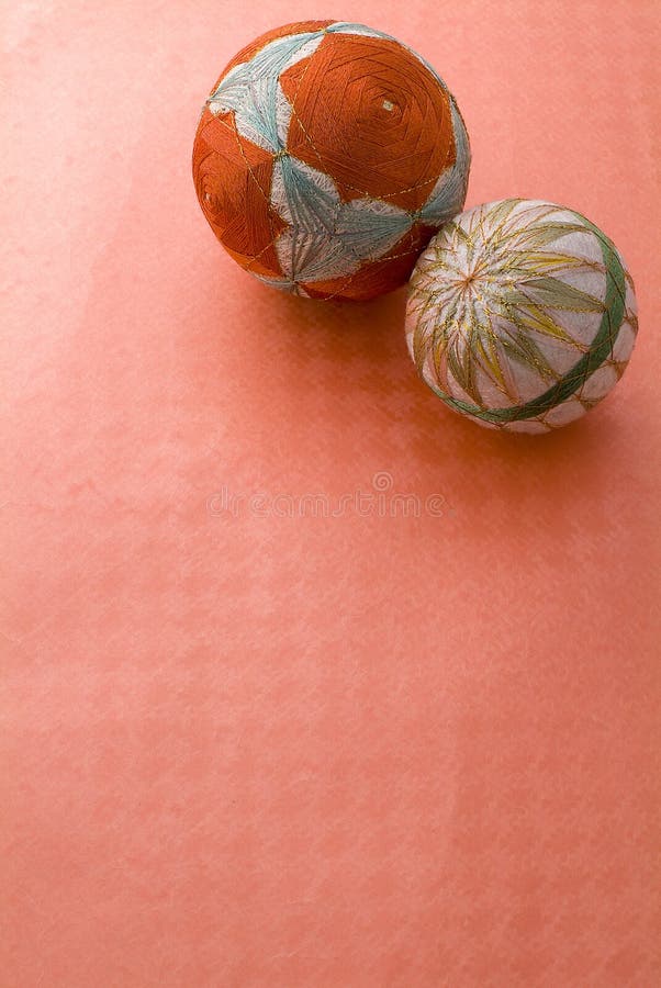 Japanese balls stock image. Image of fancy, decorated - 24128403