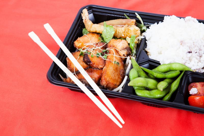 Japanese bento stock photo. Image of wrap, rice, pumpkin - 8338588