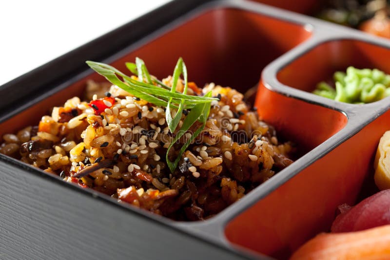 Japanese Bento Lunch stock image. Image of lunch, meal - 75451741