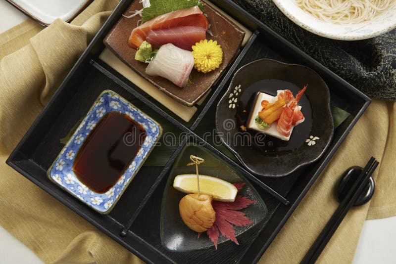 Japanese bento set stock image. Image of lifestyle, healthy - 101074515