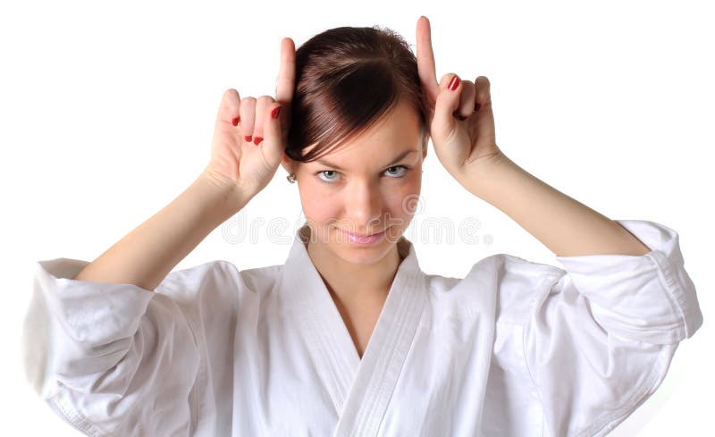 Japanese Body Language: Shy Girl Portrait Stock Photo - Image of ...