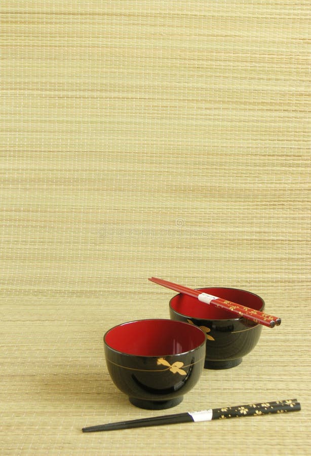 Japanese bowls stock image. Image of asian, crafts, asia - 134929