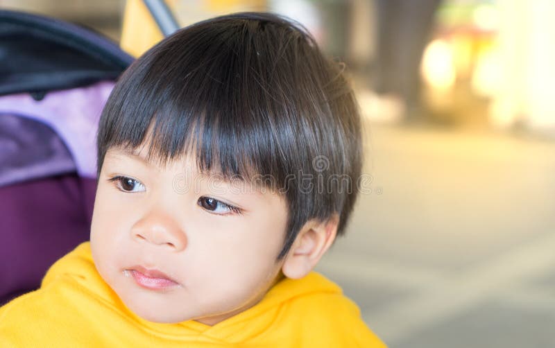 Japanese Boy with Eye Full of Tears Crying Stock Photo - Image of ...