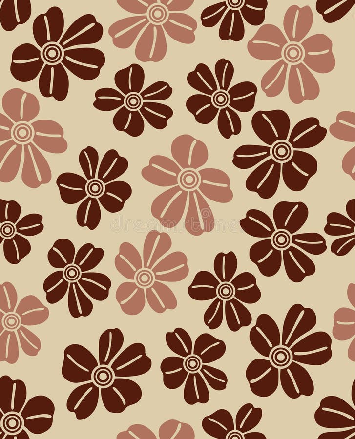 Japanese Brown Checker Seamless Pattern Stock Vector - Illustration of ...