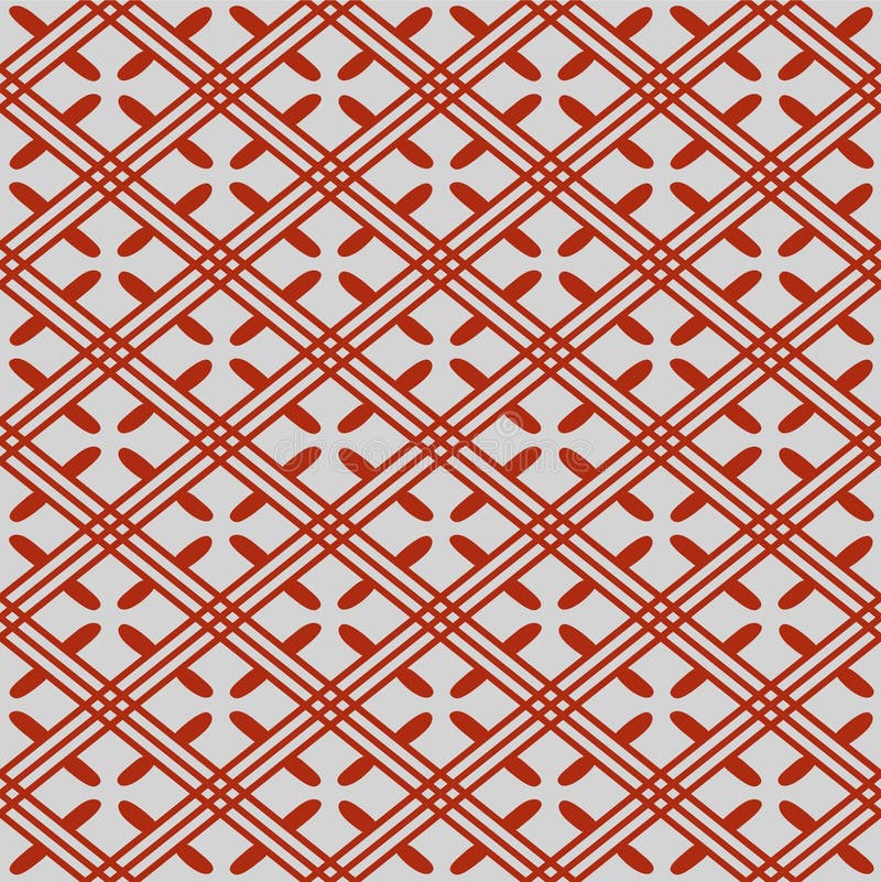 Japanese Brush Line Diamond Vector Seamless Pattern Stock Vector ...