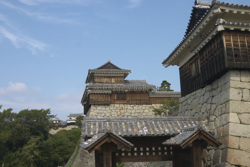 Japanese castle stock photo. Image of stone, aged, japan - 11489182