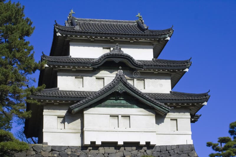 Japanese castle stock photo. Image of building, castle - 4011494