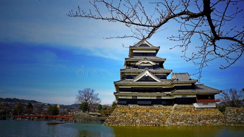 Japanese castle stock photo. Image of daimyo, lord, evening - 32544220