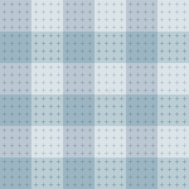 Japanese Checkered Cross Star Vector Seamless Pattern Stock Vector ...