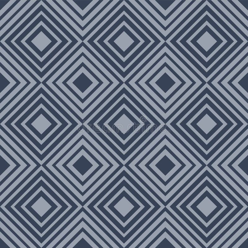 Japanese Checkered Diamond Vector Seamless Pattern Stock Illustration ...