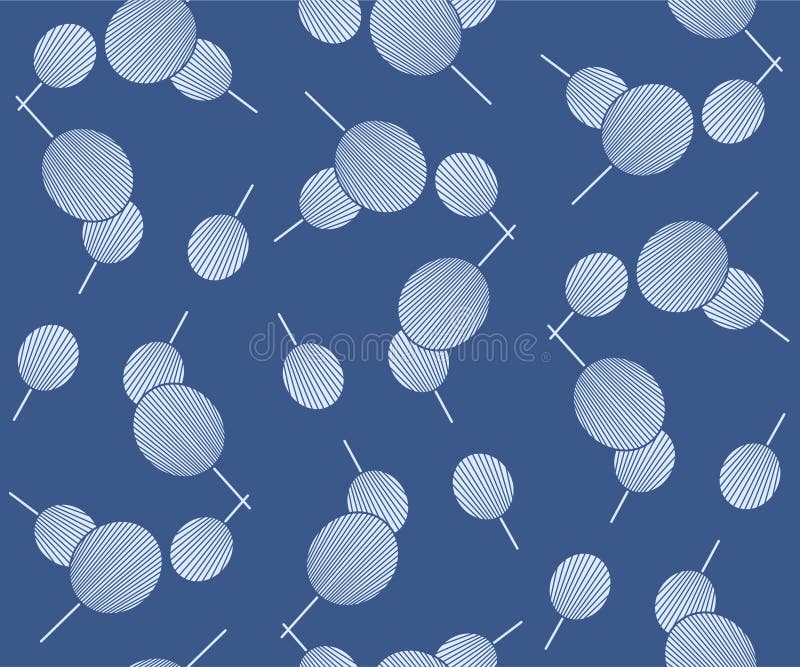 Japanese Circle Hand Fan Vector Seamless Pattern Stock Vector ...