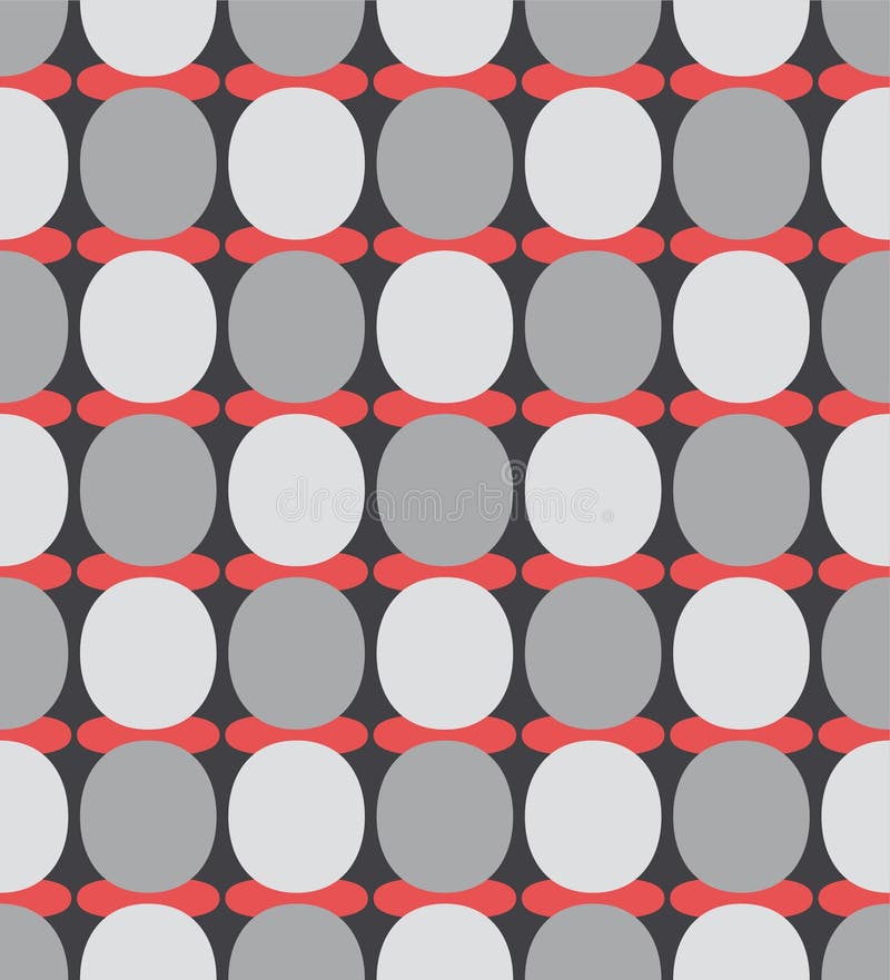 Japanese Circle Plaid Vector Seamless Pattern Stock Vector ...