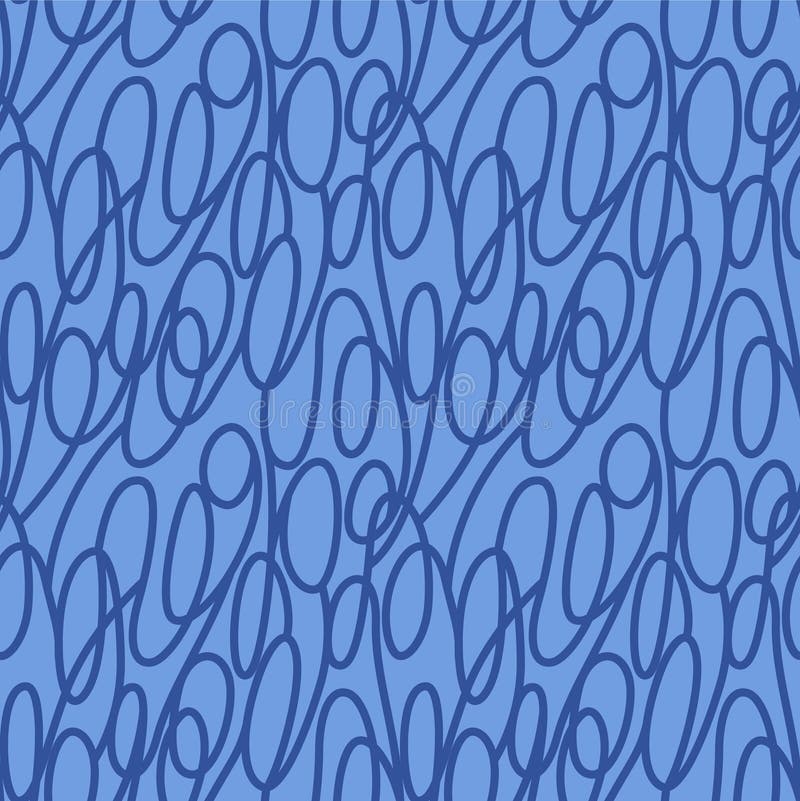 Japanese Circle Swirl Line Vector Seamless Pattern Stock Illustration ...