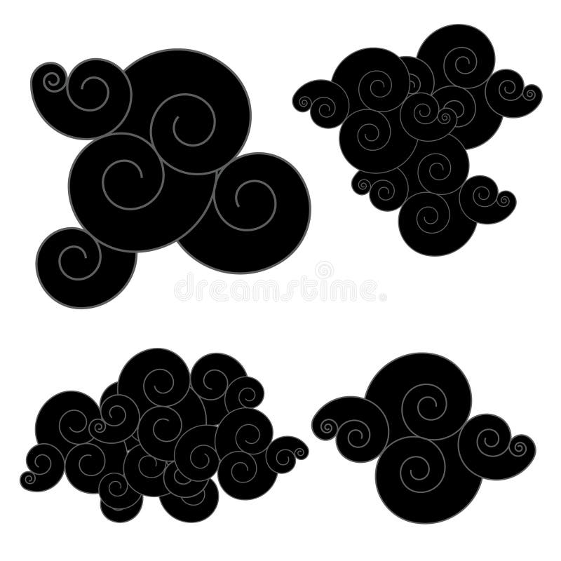 Japanese Cloud Tattoo Stencil Japanese Clouds Tattoo Bilder – Bla