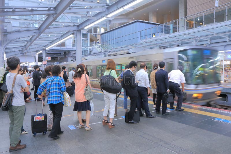 Japanese commuters editorial photography. Image of commuting - 38170472