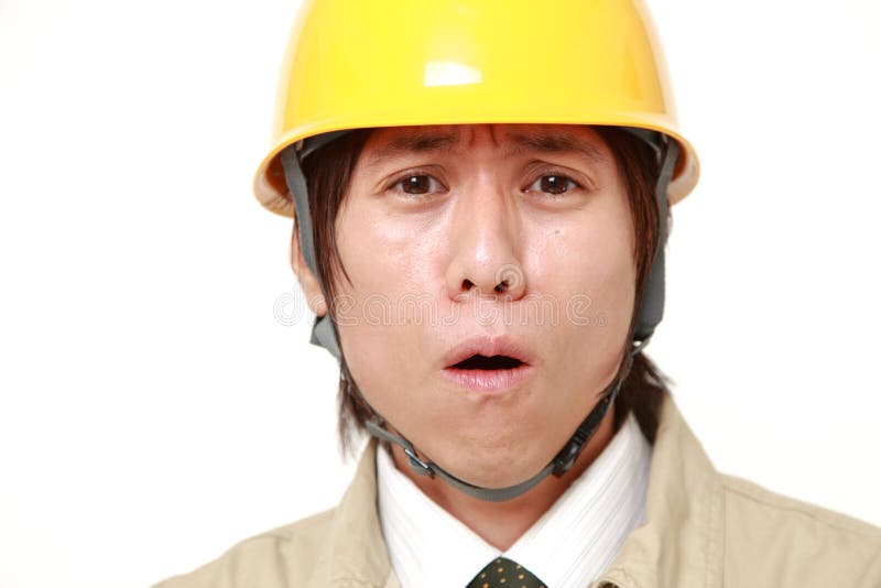 Japanese Construction Worker Shocked Stock Photos - Free & Royalty-Free ...