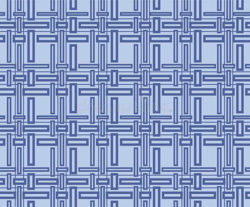 Japanese Cross Rectangle Weave Vector Seamless Pattern Stock Vector ...