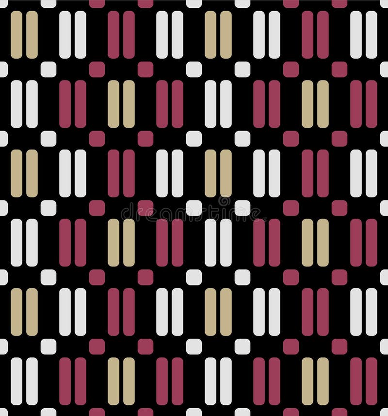 Japanese Cross Shape Checkered Vector Seamless Pattern Stock ...