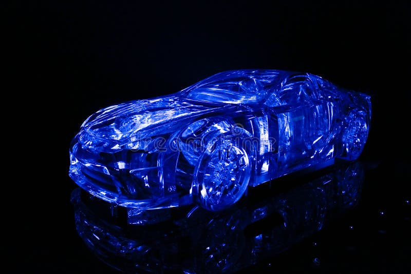 Japanese Crystal Concept Car Stock Photo - Image of fluffy, concept ...