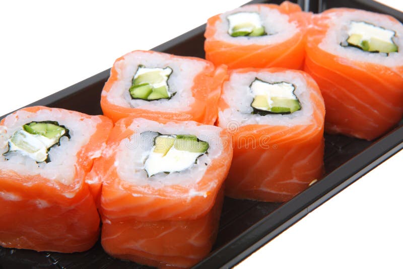 Japanese Cuisine - Sushi Set Stock Photo - Image of diet, closeup: 12146448