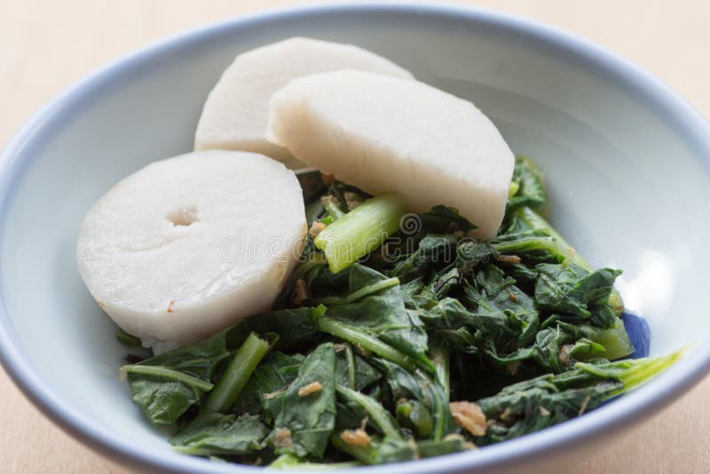 Japanese Cuisine, Simmered Taro Called Satoimo Stock Image - Image of ...