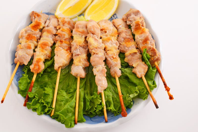 Japanese Cuisine - Yakitori Stock Photo - Image of meal, happy: 59824682