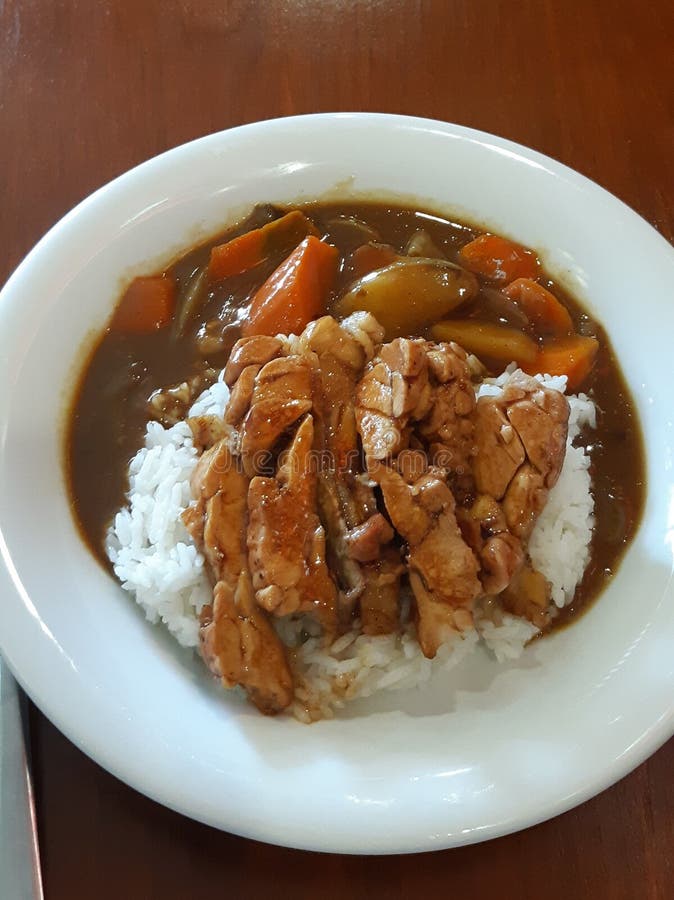 Japanese Curry Rice stock photo. Image of japanesestyle - 267876654