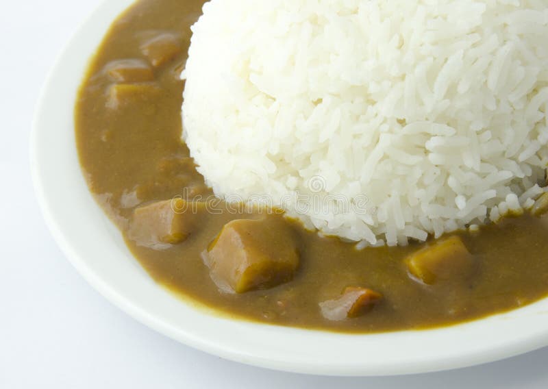 Japanese Curry Rice stock image. Image of popular, ethnic - 48836685
