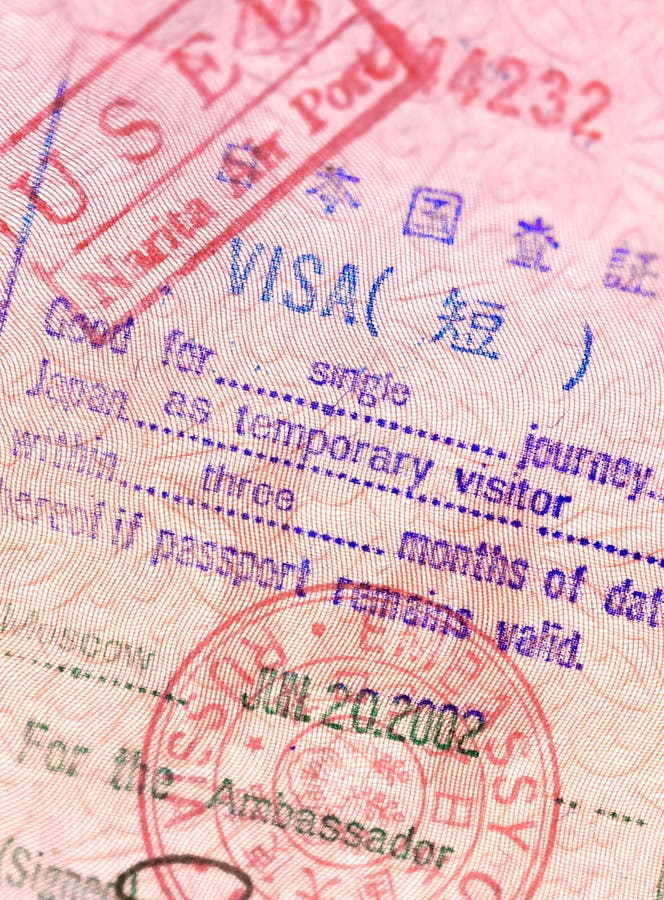 Japanese customs stamp stock photo. Image of customs, background - 3589474