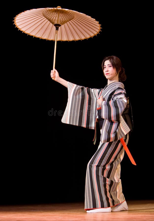 Japanese Dance Performance editorial photo. Image of paper - 12664281