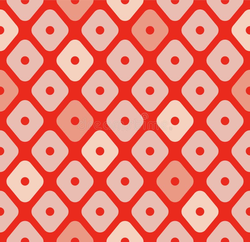 Japanese Diamond Dot Vector Seamless Pattern Stock Vector ...