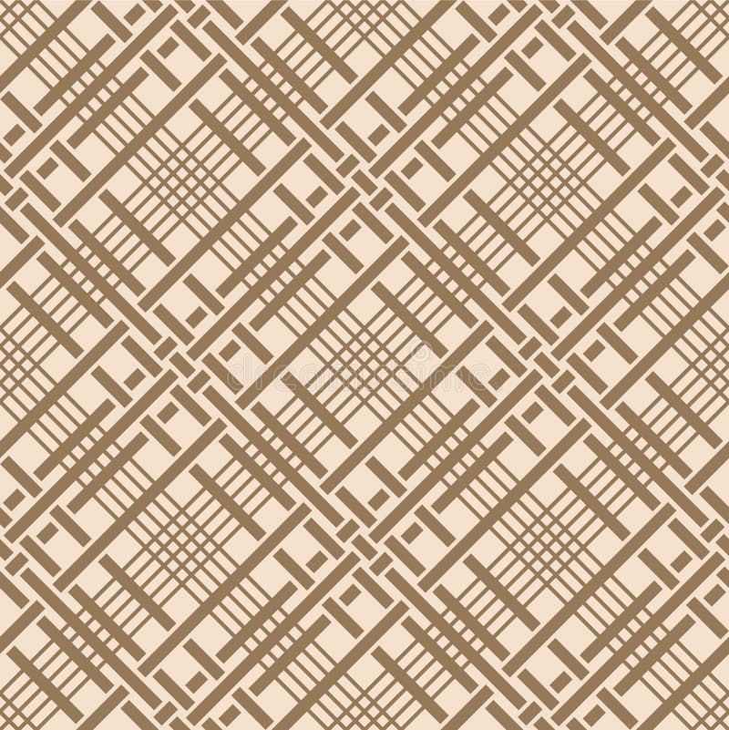 Japanese Diamond Weave Vector Seamless Pattern Stock Vector ...