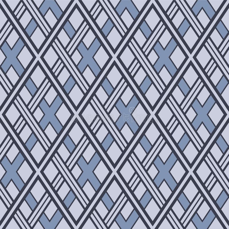 Japanese Diamond Weaving Vector Seamless Pattern Stock Vector ...