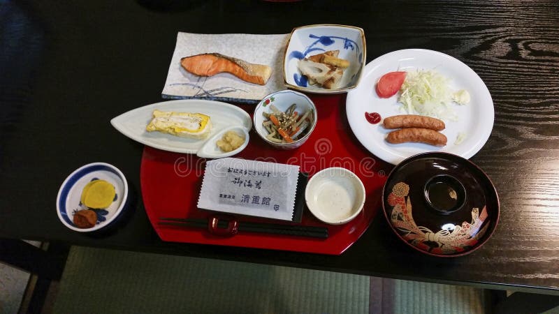 A Japanese Dinner in a Restaurant in Tokyo Japan Editorial Photography ...