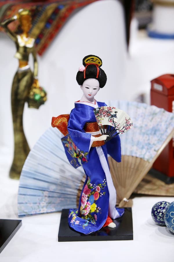 Japanese Doll stock photo. Image of view, japan, gift - 30529582