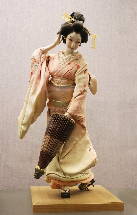 Japanese Doll stock image. Image of japanese, kimono - 39960947