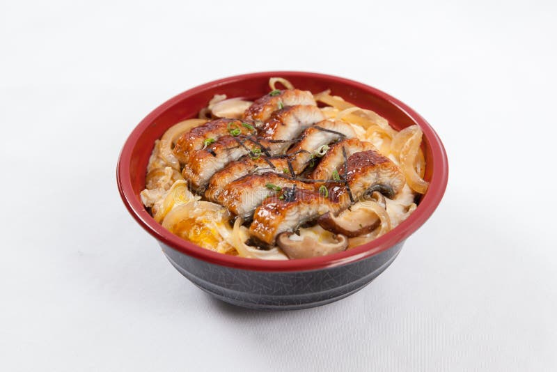 Japanese donburi stock photo. Image of unagi, buta, oyakodon - 68047266