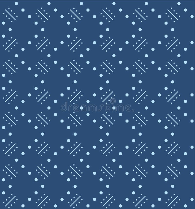Japanese Dot Zigzag Vector Seamless Pattern Stock Vector - Illustration ...