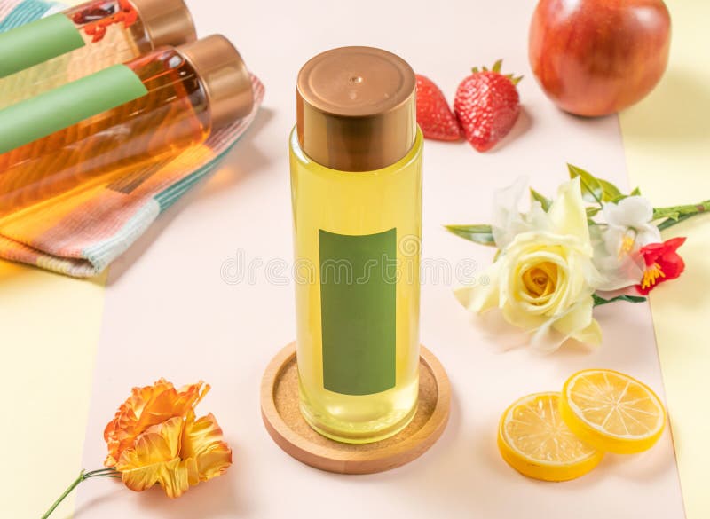 Japanese Double Tea Served in Bottle Isolated on Background Side View ...