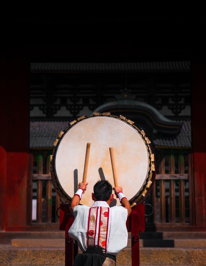Japanese drum editorial image. Image of asia, festival - 95325870